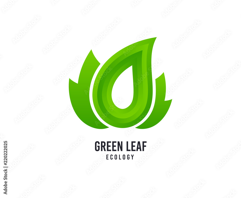 Green Leaf Food Logo