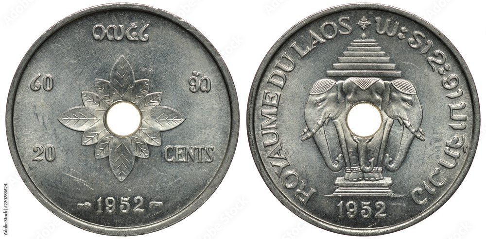 Laos Currency Coins