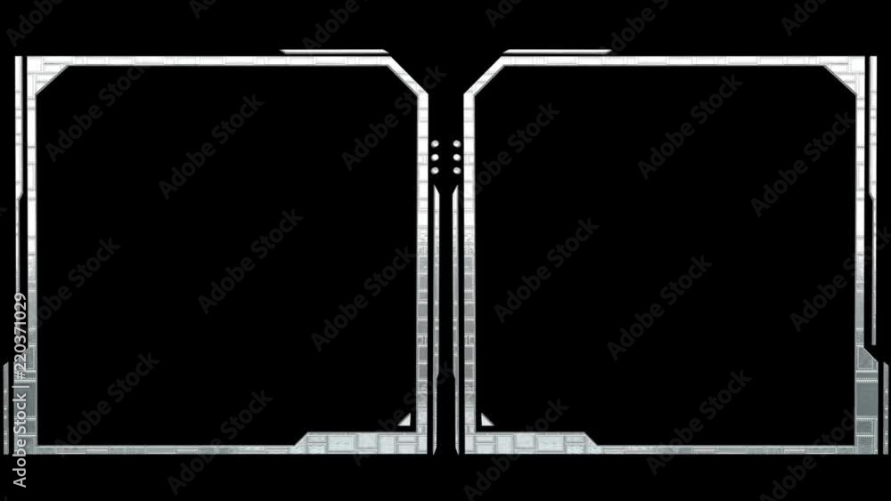 Two player introduction in the game. Mechanic-like 3d design animation ...