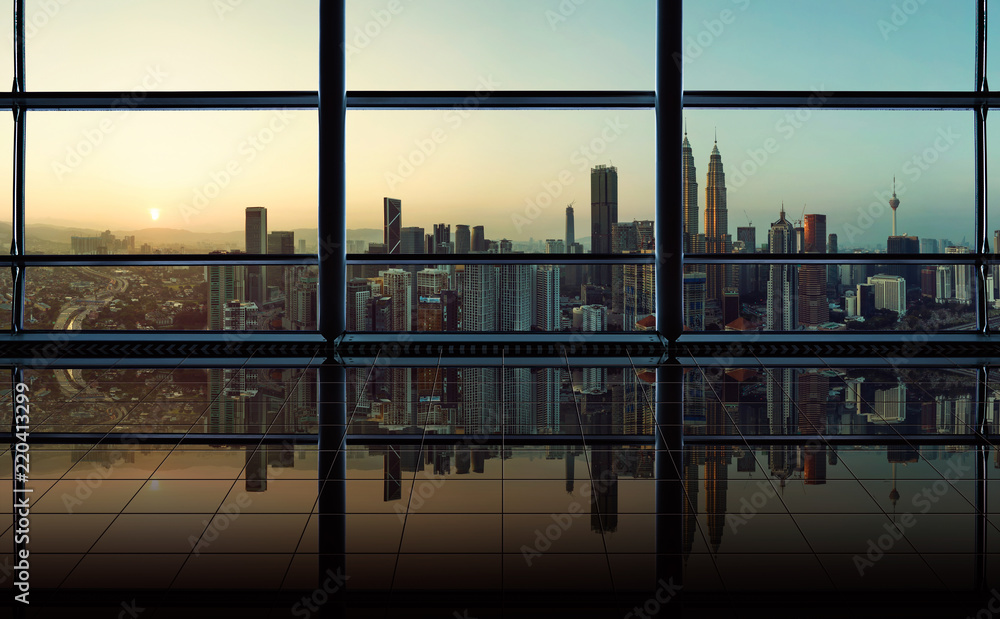 Office Window Background