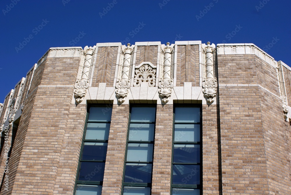 Tulsa Art Deco Fire Alarm Building Stock Photo | Adobe Stock