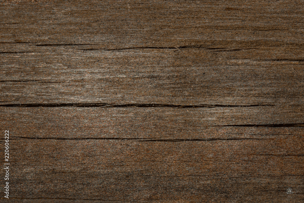 dark brown wood texture with cracks and scratches Stock Photo | Adobe Stock