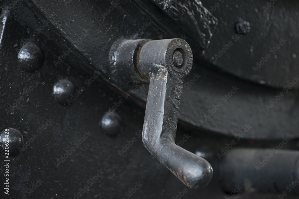 part of the railway abandoned steam locomotive depot rusty old remnants ...