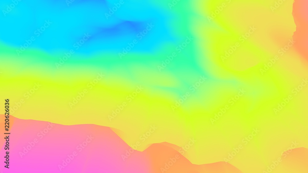 Color transition background. Splash. Cloud. Blur. Motion. 3d background ...