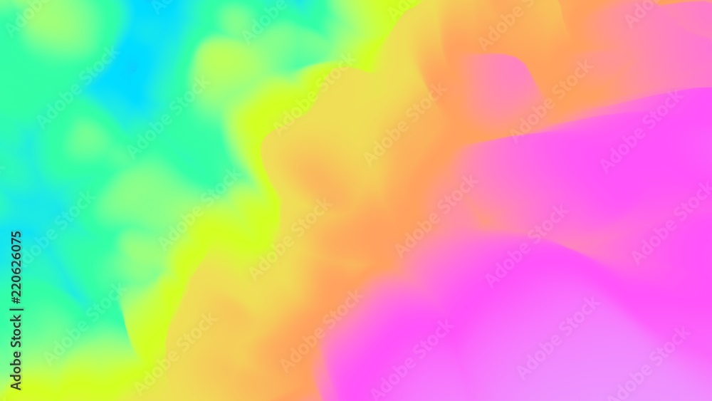 Color transition background. Splash. Cloud. Blur. Motion. 3d background ...