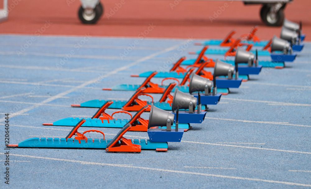 Track Starting Block Dimensions