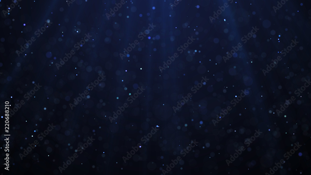 Dust particles. Abstract particle background. Dots background. 4k ...