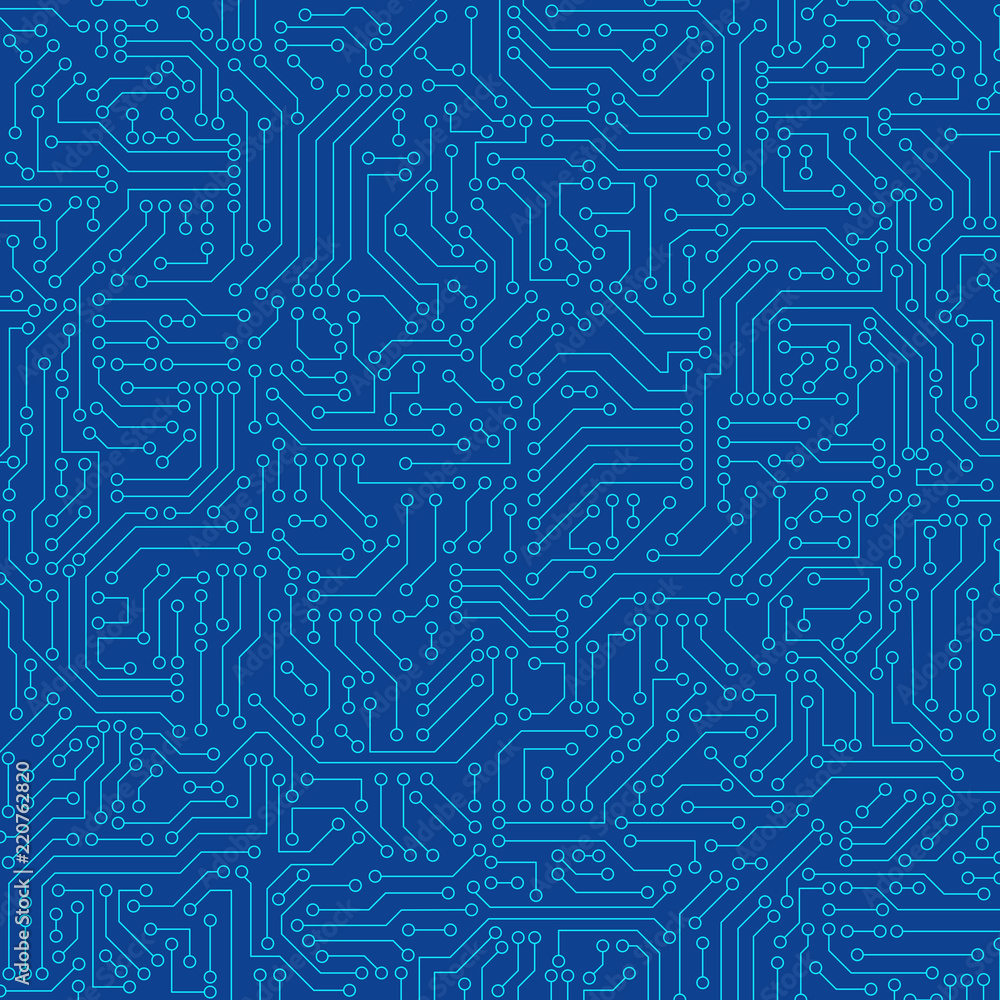 Seamless Circuit Texture