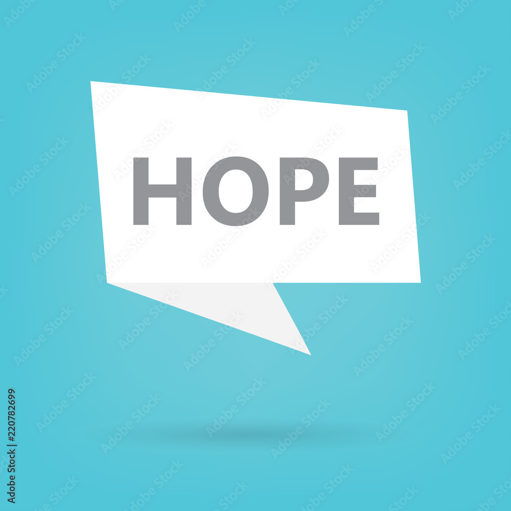 Hope Word Vertical