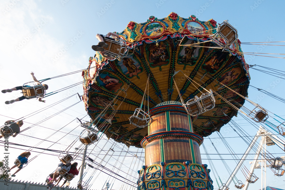 Swing RIde Stock Photo | Adobe Stock