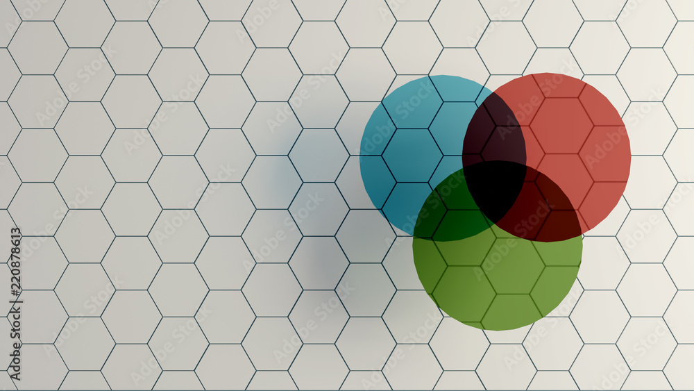 Venn Diagram template Stock Illustration | Adobe Stock