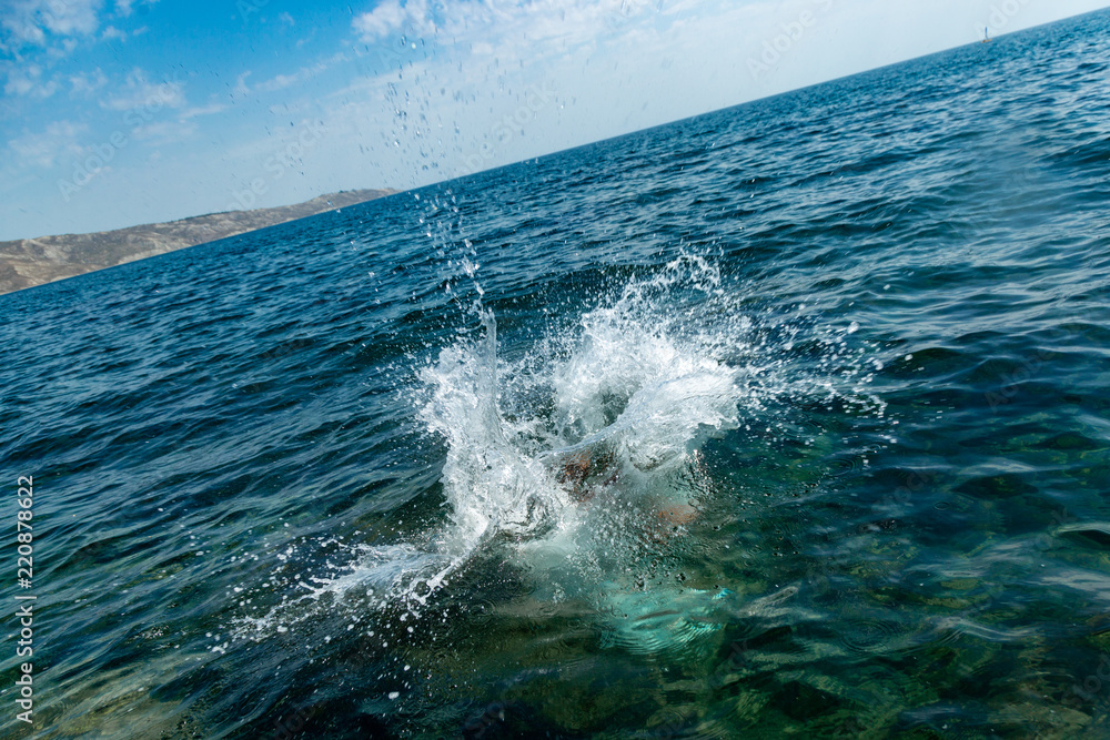 Huge Water Splash