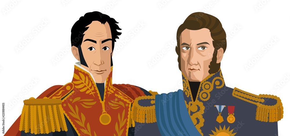 freedom fighter latin american general Stock Vector | Adobe Stock