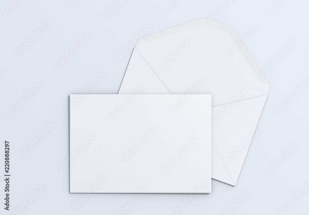 envelope on background Stock Illustration | Adobe Stock