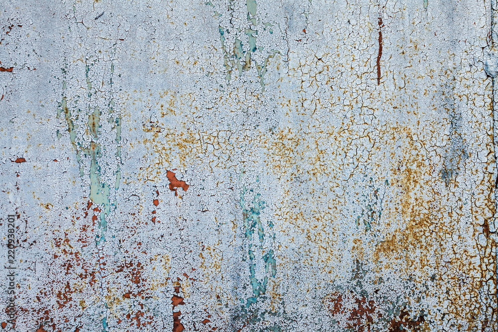 Blue Grey Metal Texture