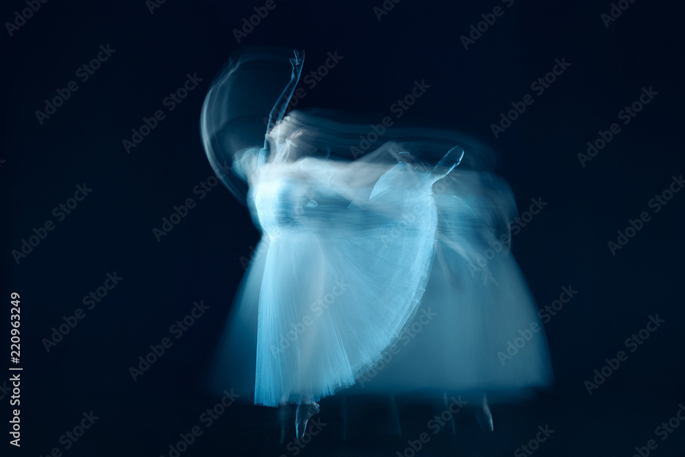 The photo as art - a sensual and emotional dance of beautiful ballerina ...