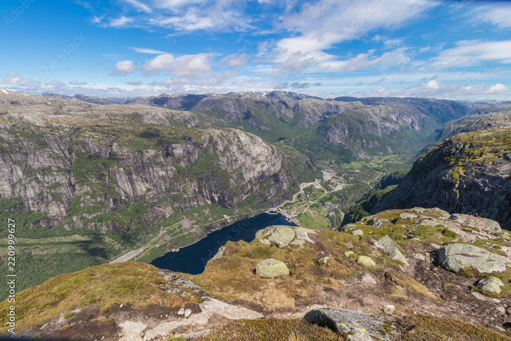 Kjerag Landscape Stock Photo | Adobe Stock