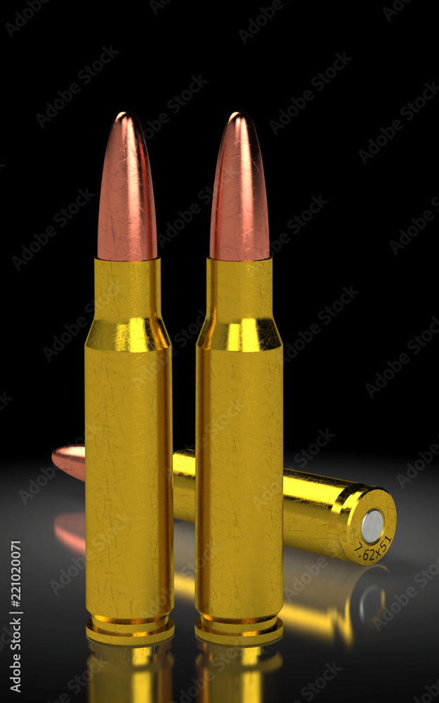 Bullets on the dark background Stock Illustration | Adobe Stock