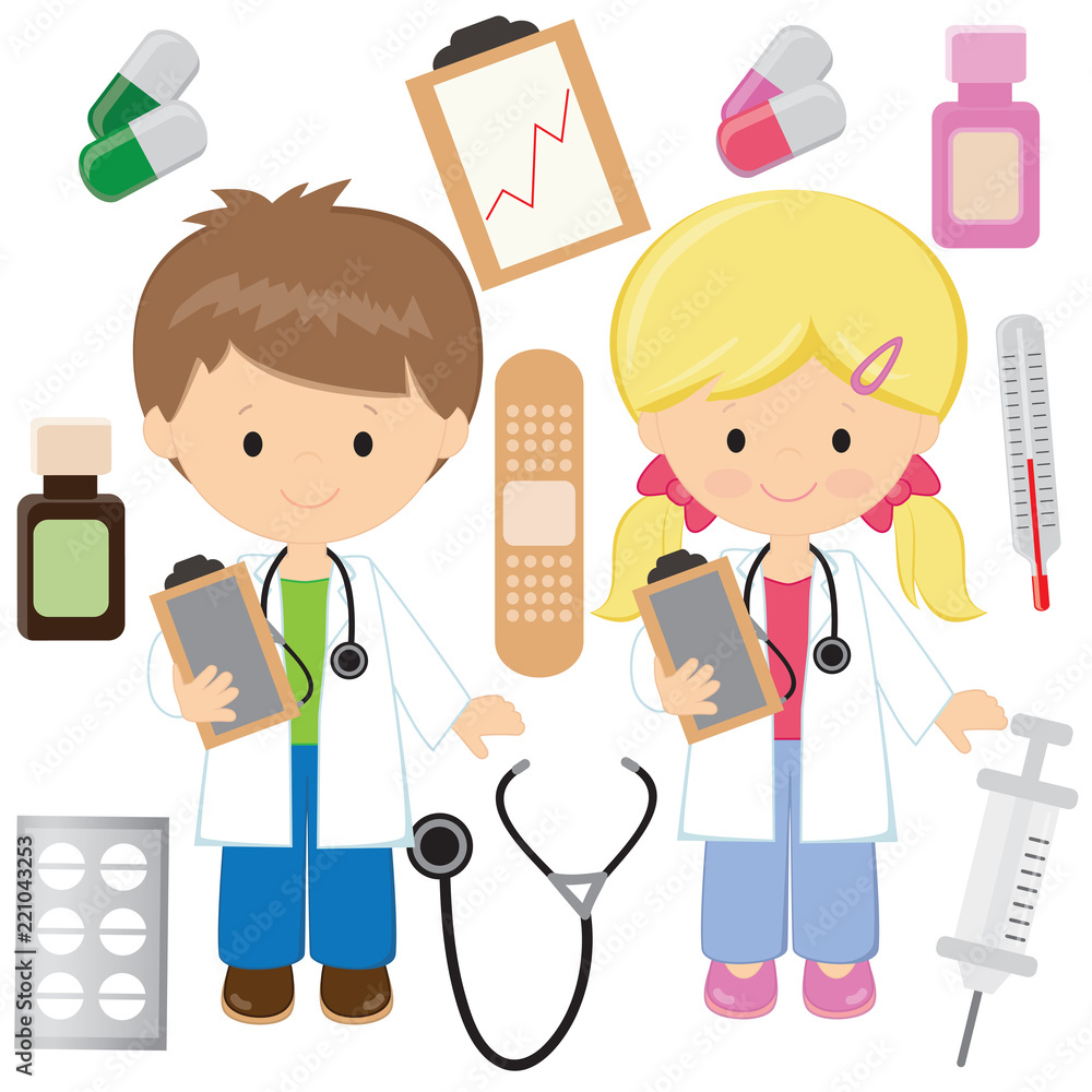 Cute Doctor Cartoon
