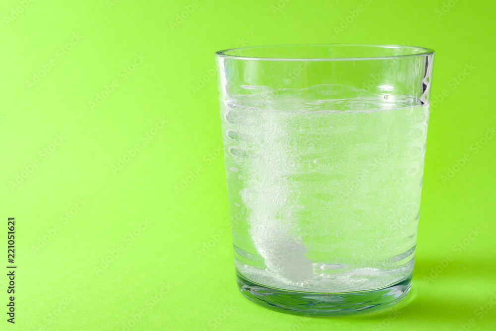 Cold and flu treatment and headache medicine concept with a ...