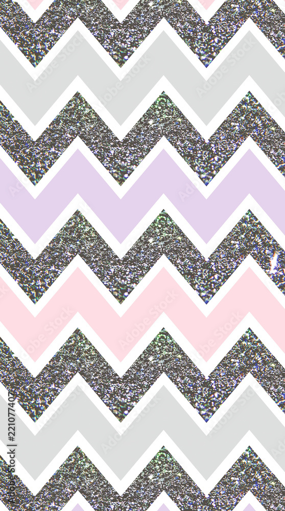 Glitter Chevron Wallpaper Hd