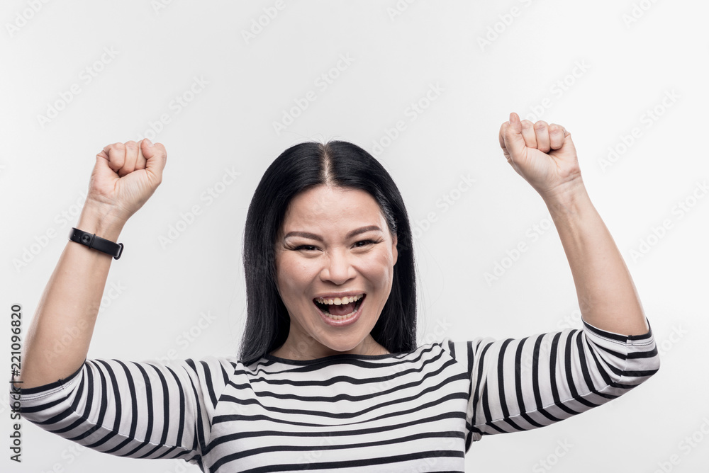 Extremely Happy Human Face