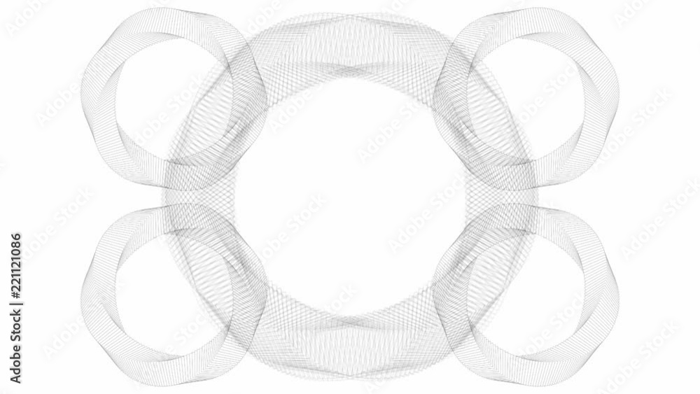 Multiple motion graphics animated 3D rotating mobius strip shapes Stock ... Multiple motion graphics animated 3D rotating mobius strip shapes Stock ...