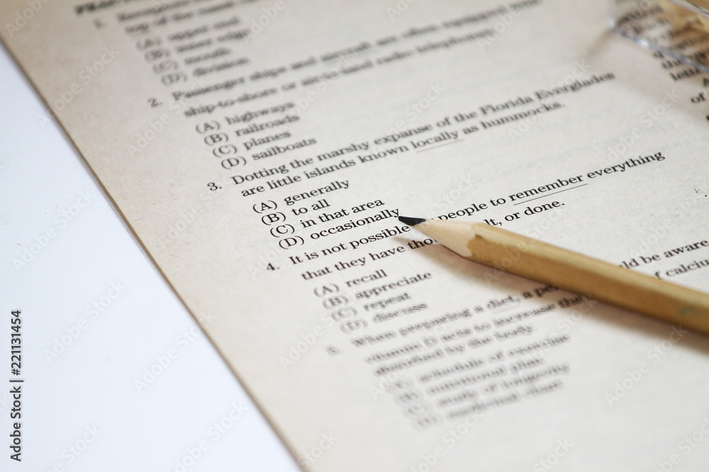 TEST. English test choose the right answer. English grammar test sheet ...