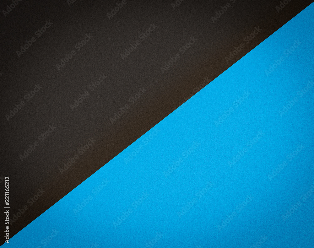Black & Blue Split Tone Background. Diagonal division with noise ...