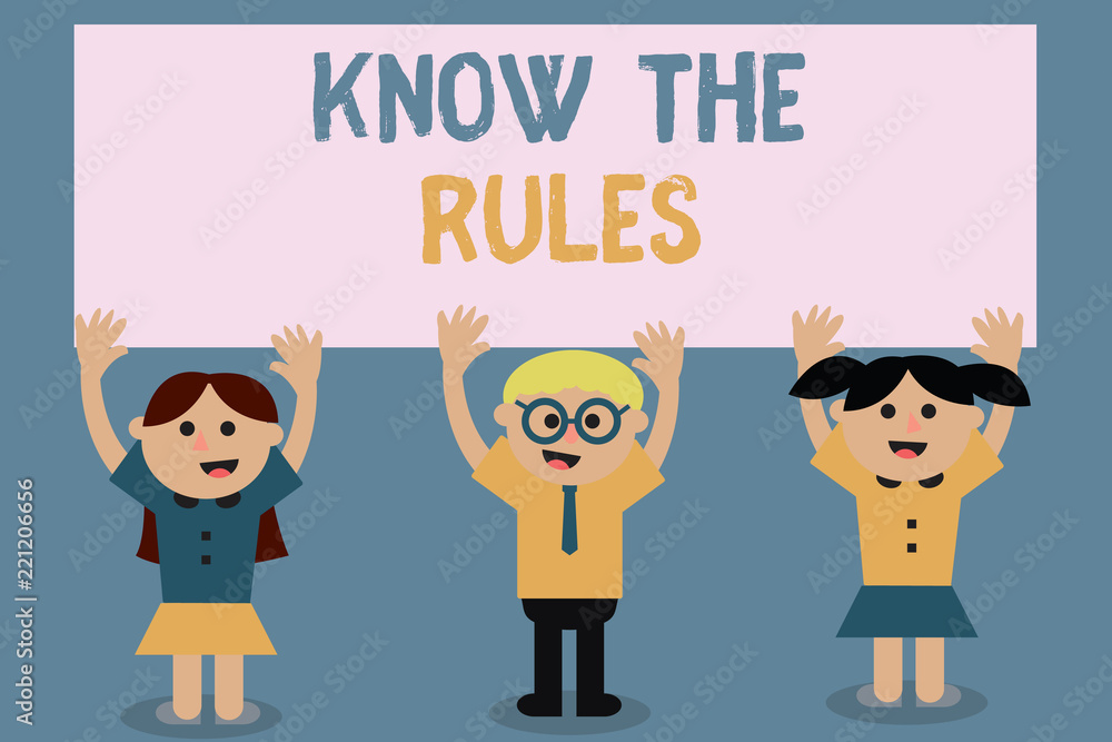 Follow Rules Clipart