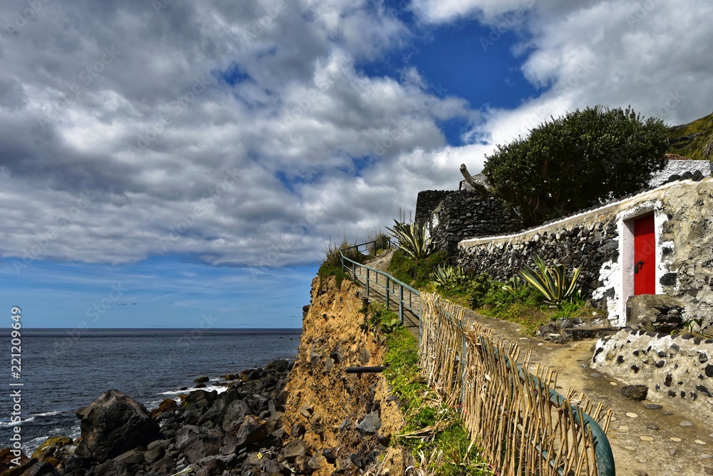 Azoren - Sao Miguel - Rocha da Relva Stock Photo | Adobe Stock
