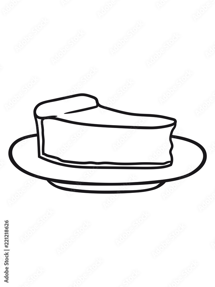 pause kuchen käsekuchen schnittchen teller lecker hunger essen heiß ...