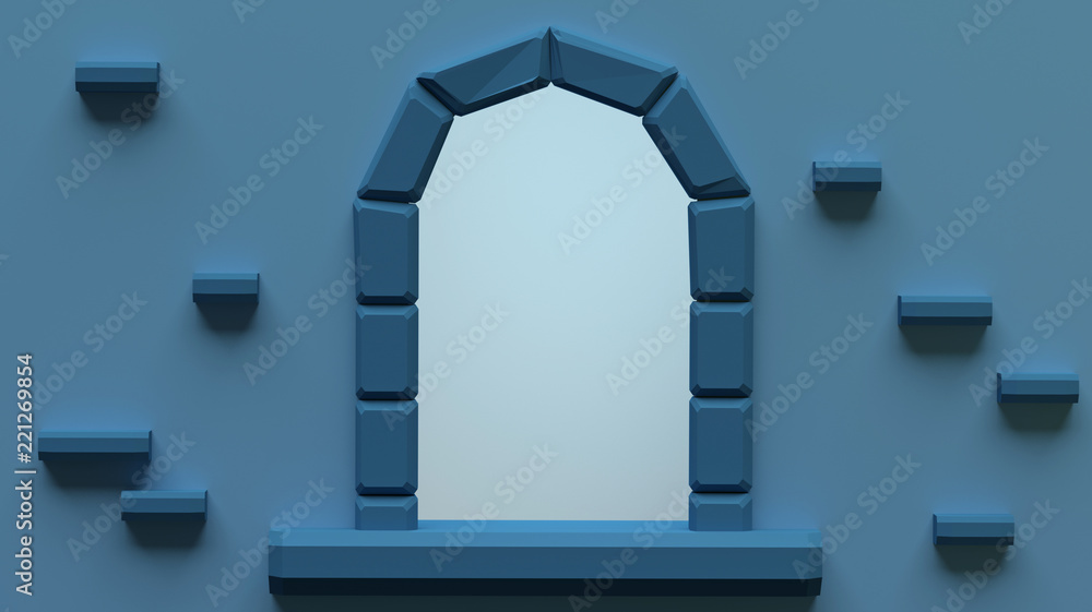Castle Window Cartoon