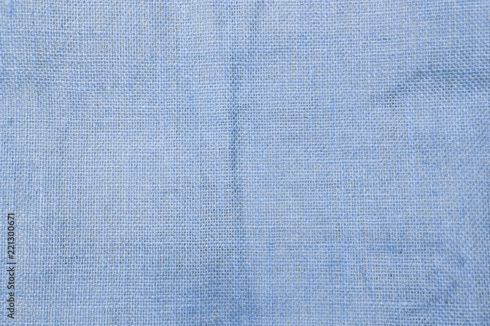 Blue jute texture background, hessian fabric pattern, fiber texture ...