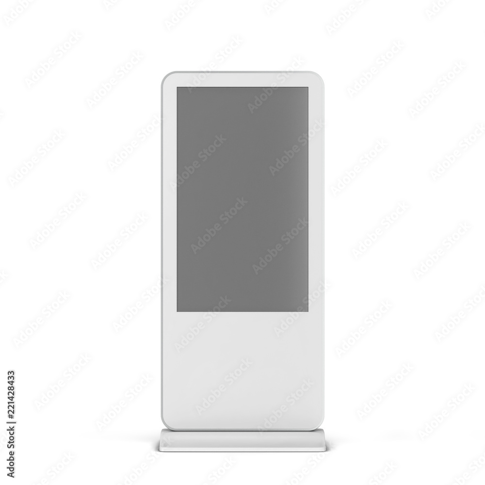 Digital screen display stand Stock Illustration | Adobe Stock