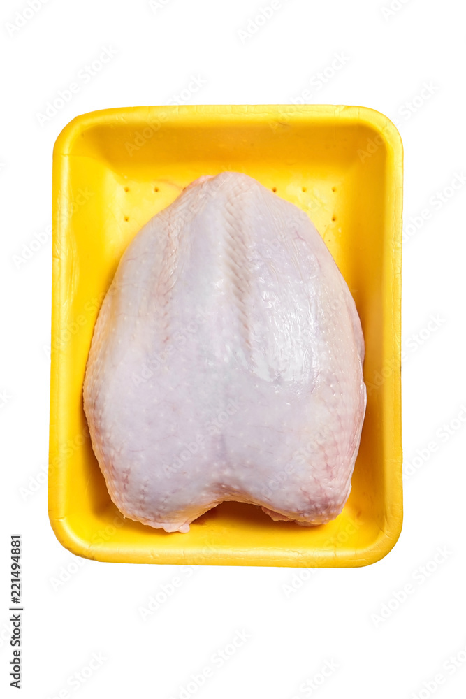 Uncooked Chicken Breast