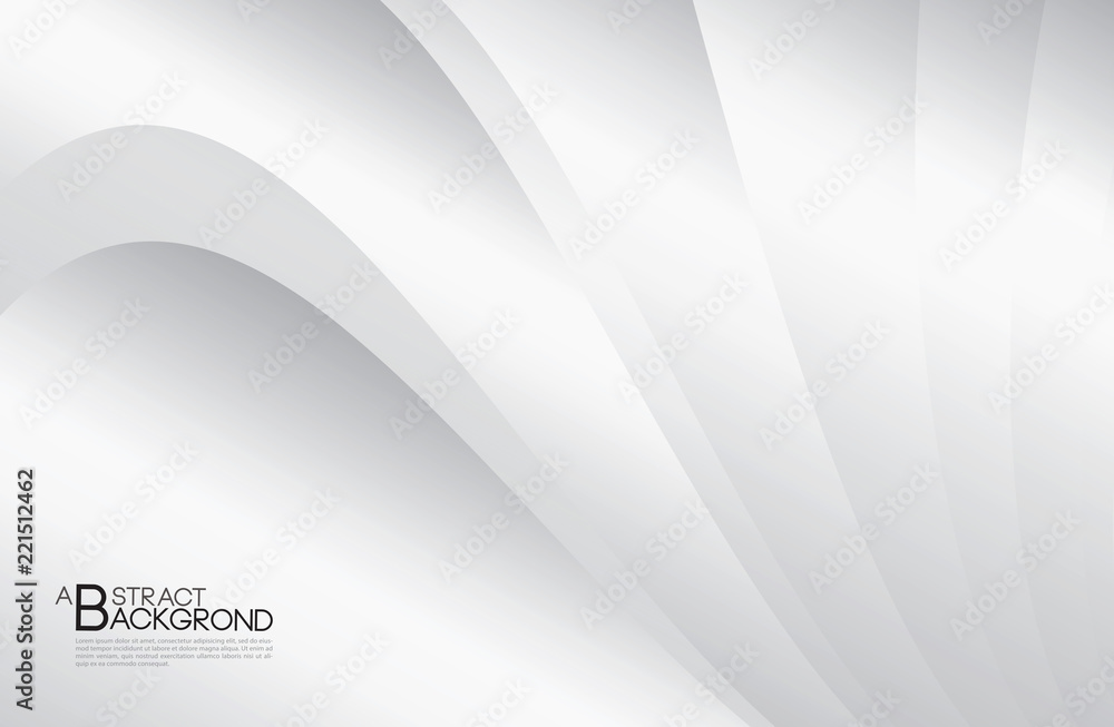 Grey abstract background vector illustration, cover design template ...
