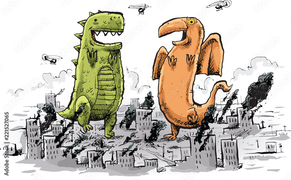 A Monster Crushing City