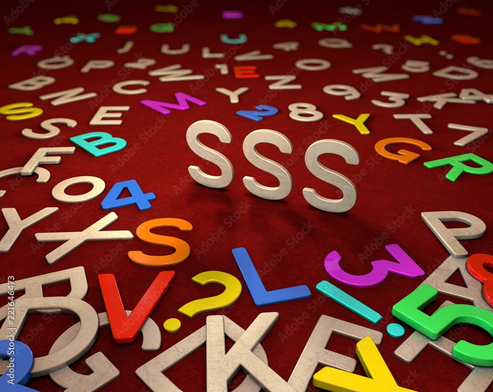 sss - Word Cloud Typography Stock Illustration | Adobe Stock