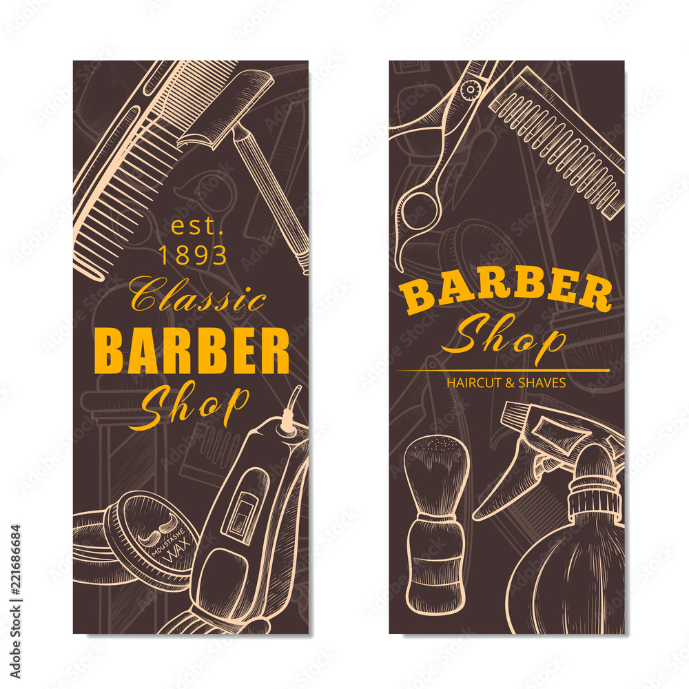 Barber Shop Banner Designs