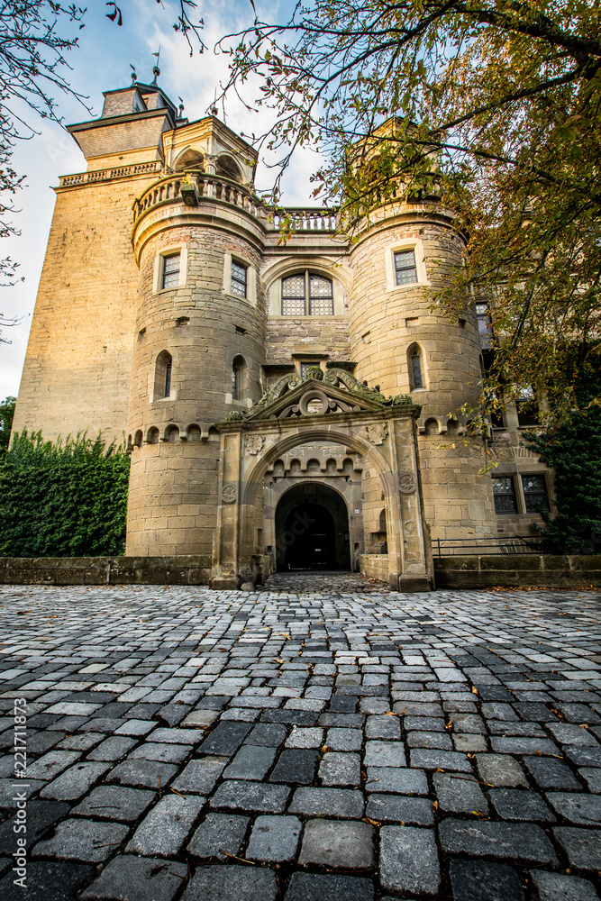 Schloss Burg Neuenstein Stock Photo | Adobe Stock
