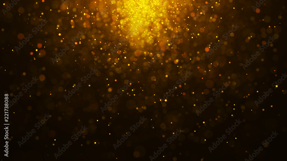 Dust particles. Abstract particle background. Particle explosion. Dots ...