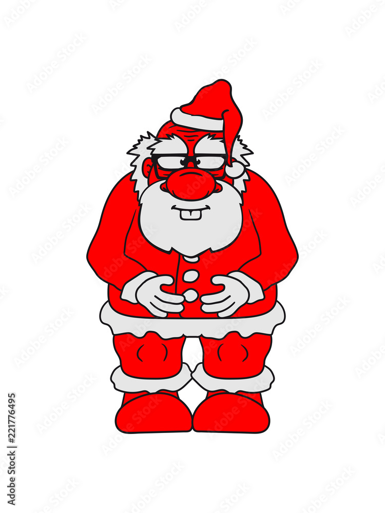 anzug weihnachten weihnachtsmann mütze nikolaus santa claus winter kalt ...