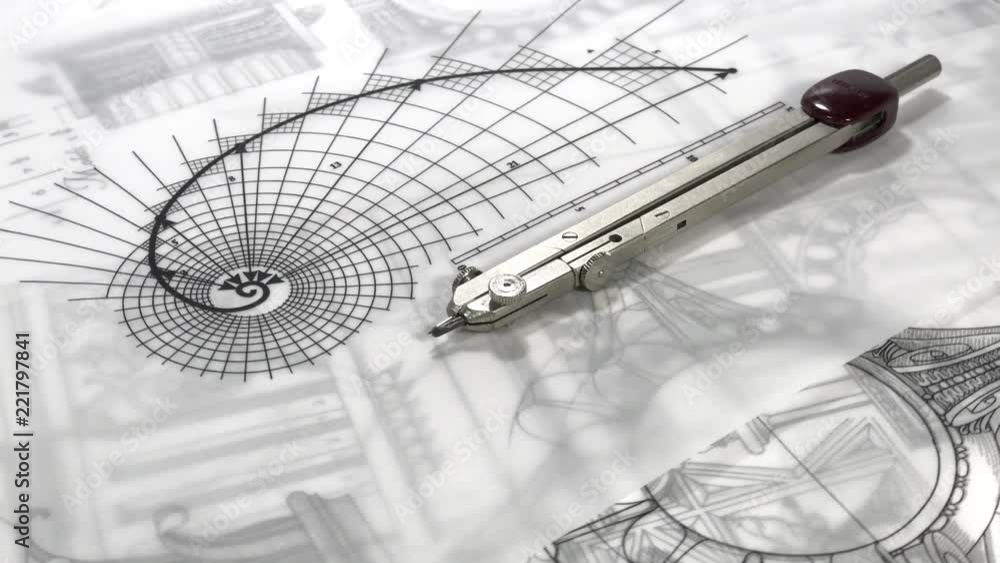 workplace of the architect: architectural drawings - blueprints and ...