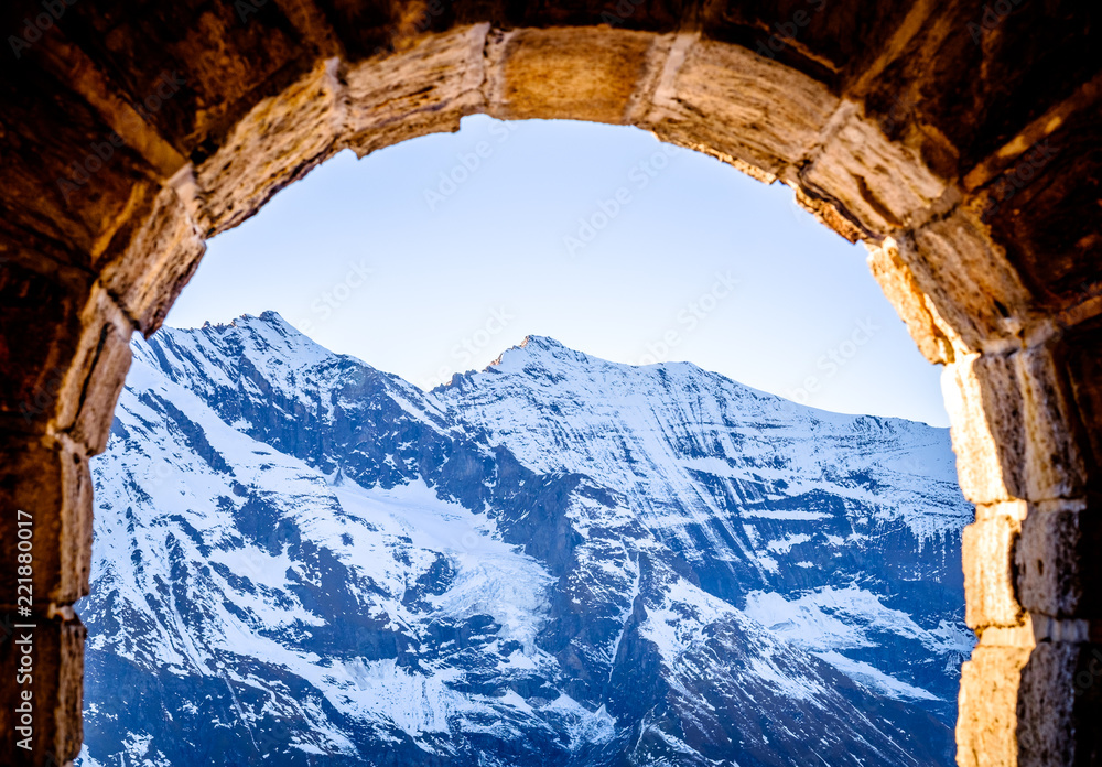 grossglockner mountain Stock Photo | Adobe Stock