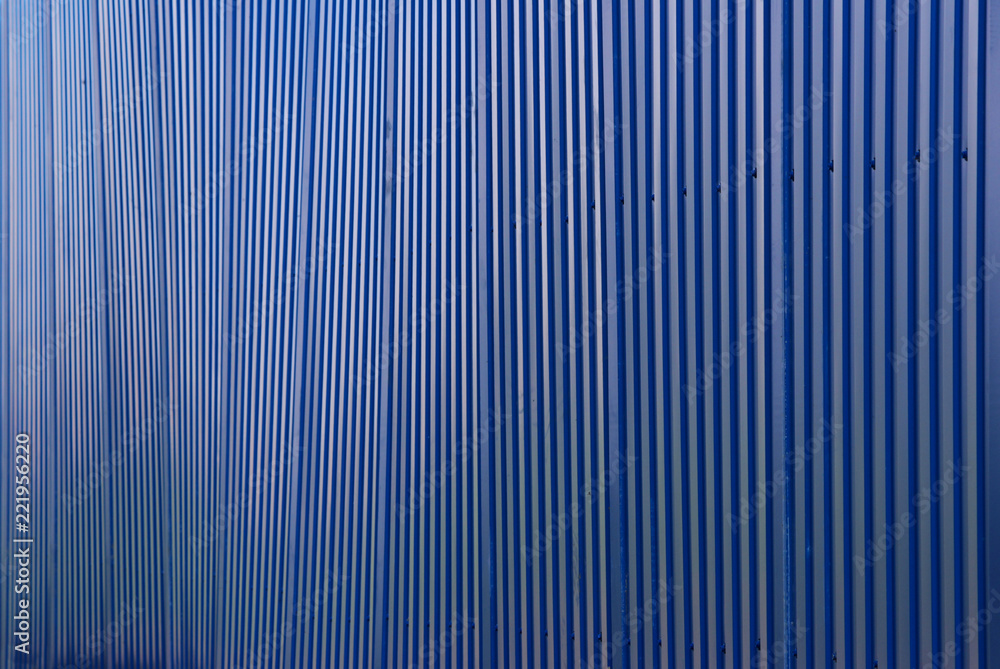 blue long construction fence, enclosing construction, where is new ...