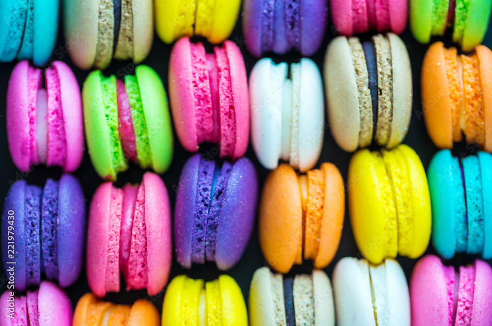 Macarons Colorful