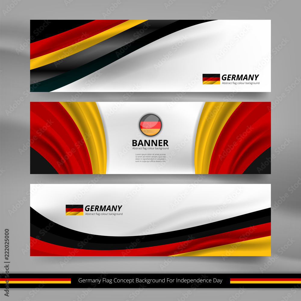 Germany Color flag concept background for Independence Day and other ...