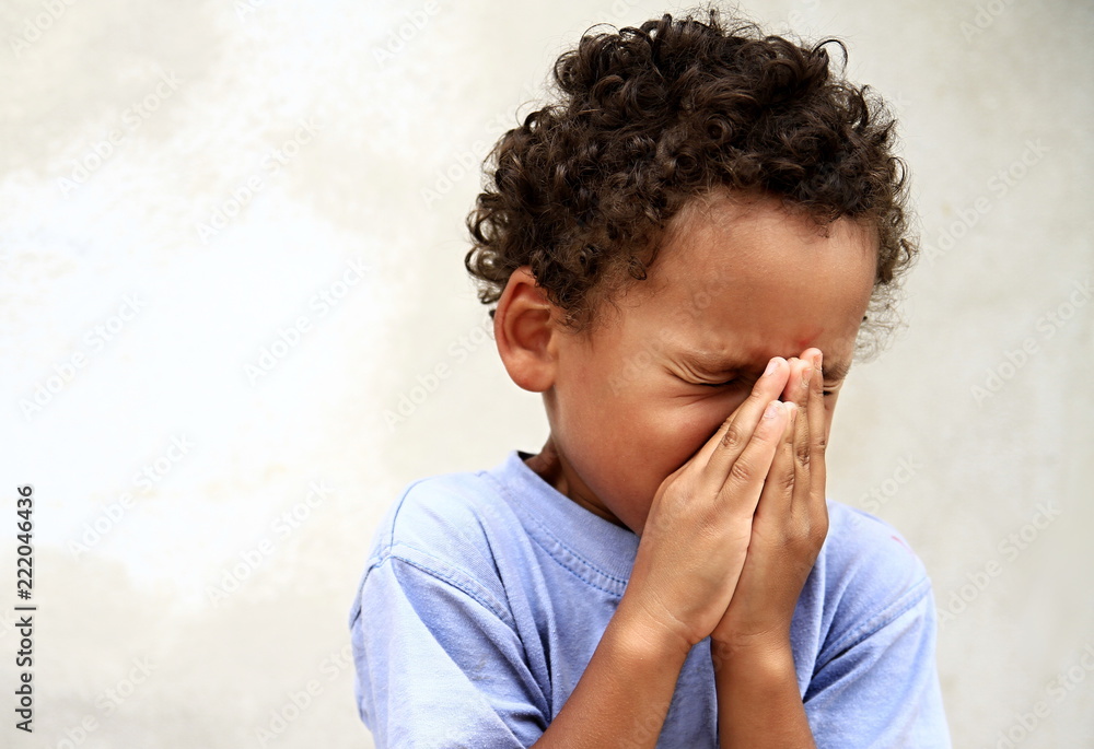 little boy praying Stock Photo | Adobe Stock