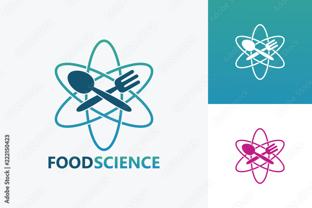 Food Science Logo Template Design Vector, Emblem, Design Concept ...